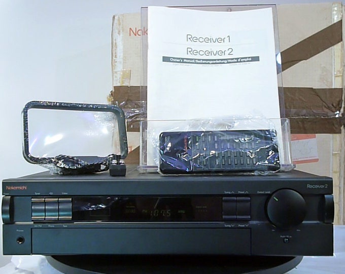 Nakamichi Hi-end Receiver 2 Stereo Receiver AM FM Tuner Phono Video ...
