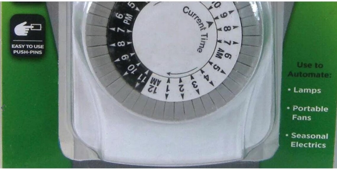 Prime Push-pin Timer, 1 Outlet White 5 Out of 5 Stars. Turns Outlets on ...