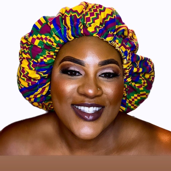 African Hair Bonnet - Etsy