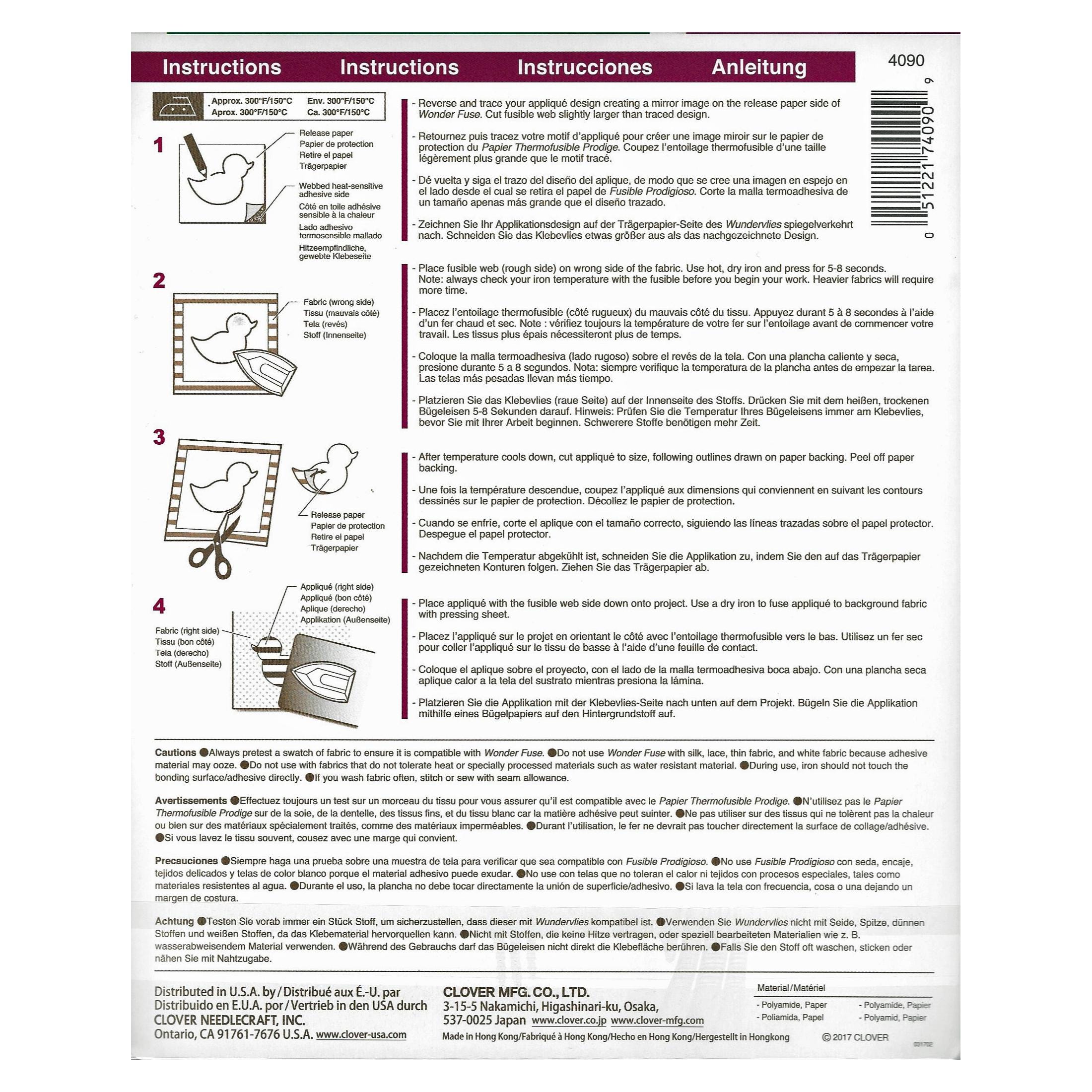 Wonder Fuse Paper-backed Fusible Web - Etsy