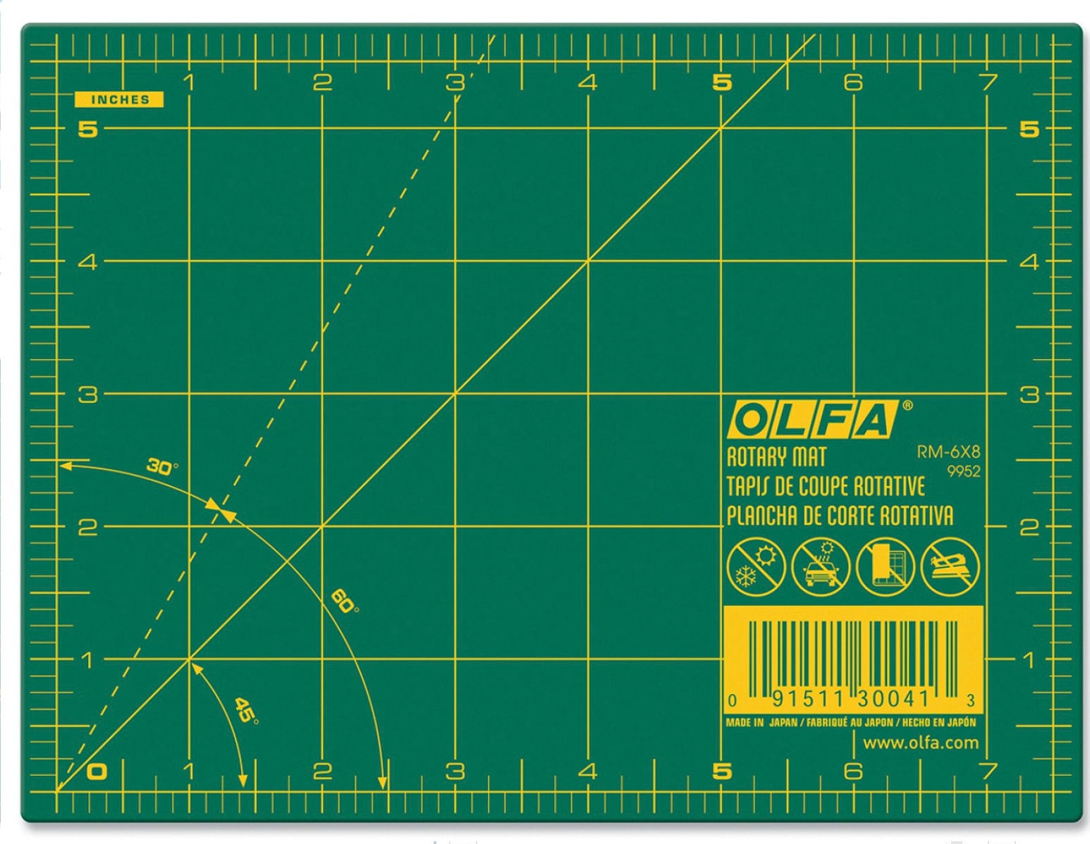 Mini Cutting Mat From Olfa, 6 X 8 - Etsy
