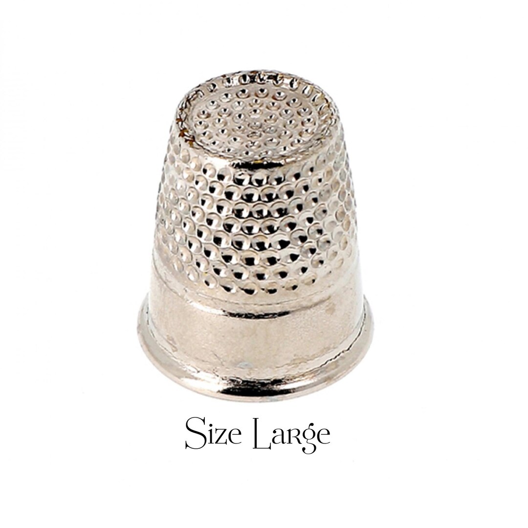 Quilting Thimble From Bohin, Size Large - Etsy