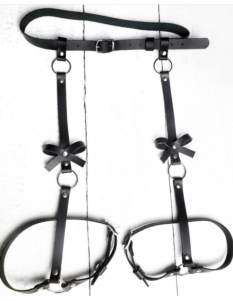 Garter Belt Lingerieexotic Dancewear Garterleg Harness - Etsy