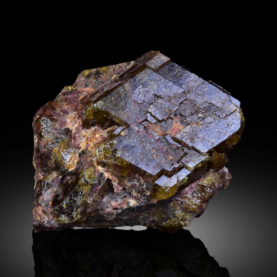 Andradite Demantoid Garnet Specimen 130 Carat Beautiful Natural ...