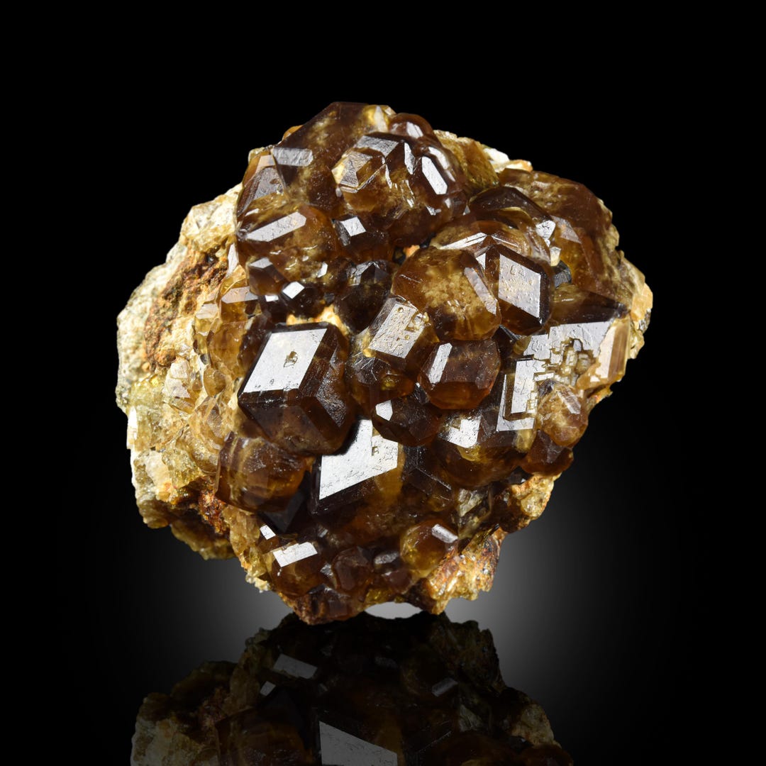 124 Gram Very Beautiful Rare Andradite Var Demantoid Garnet Crystal ...