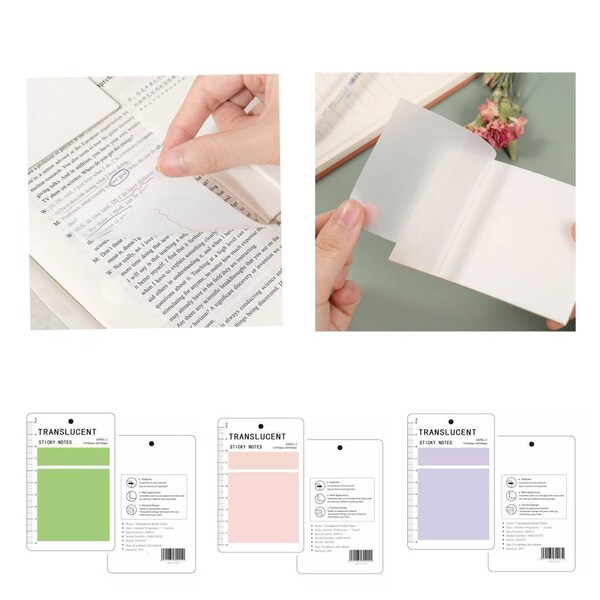 Transparent Sticky Notes - Etsy