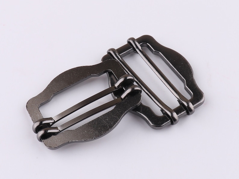 Belt Buckle Double Pin Sliding Belt Buckle Strap Buckle Adjuster 30mm ...