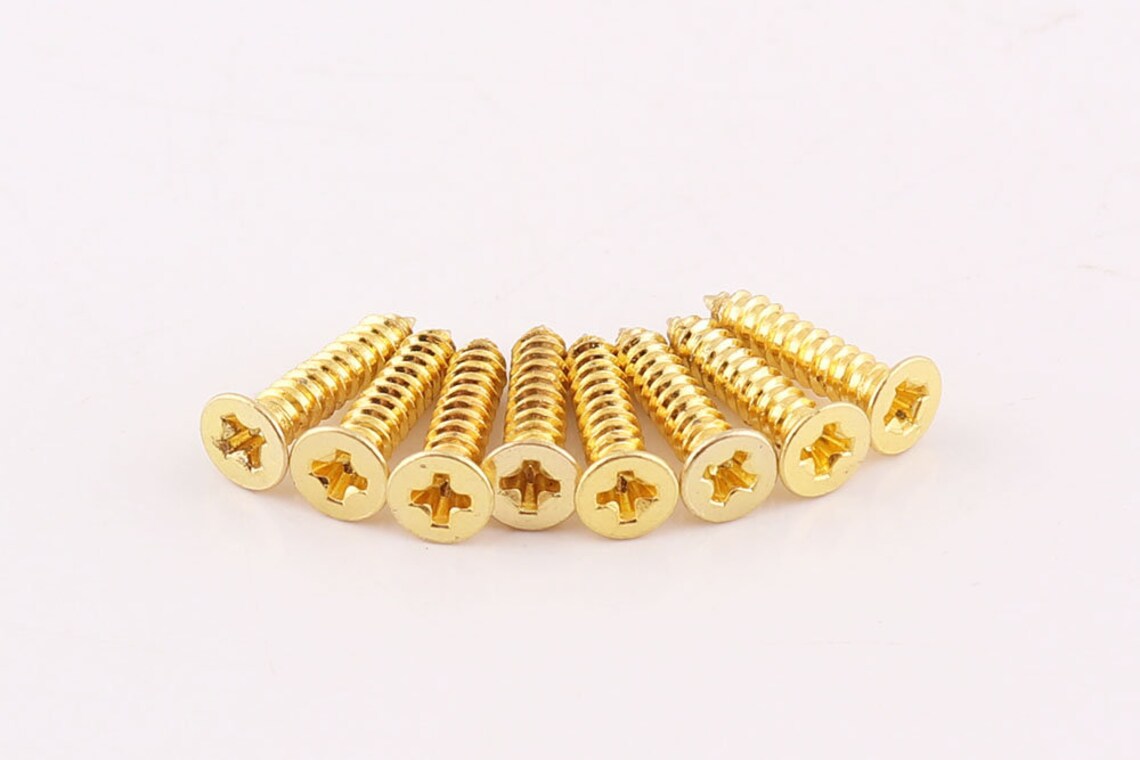 100pcs Screws Gold Rivets Drywall Screws Wood Screws Miniature - Etsy