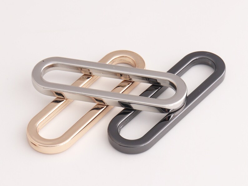 Oval O Rings Loop Buckles Purse Rings/loops Flat O Rings Bag - Etsy