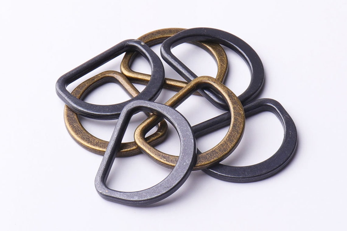 Flat D-ring Buckles 1