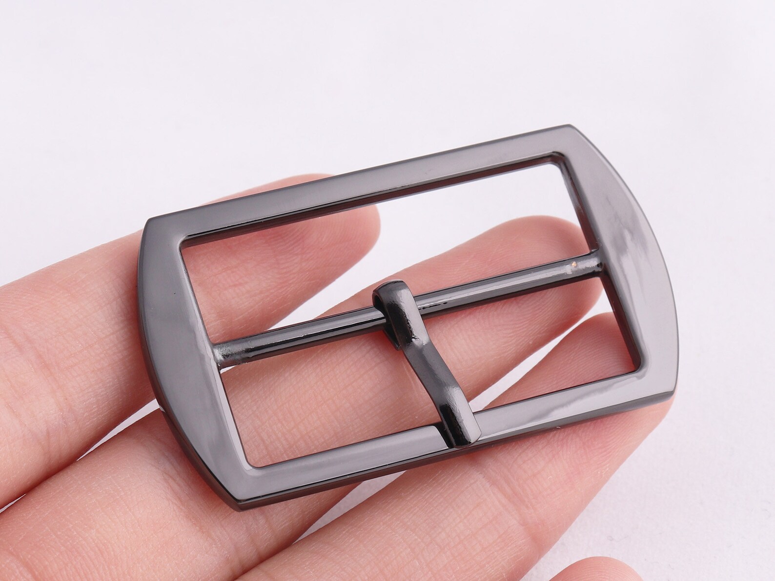 Belt Buckle Rectangular Buckle Center Bar Buckle Pin Buckle - Etsy