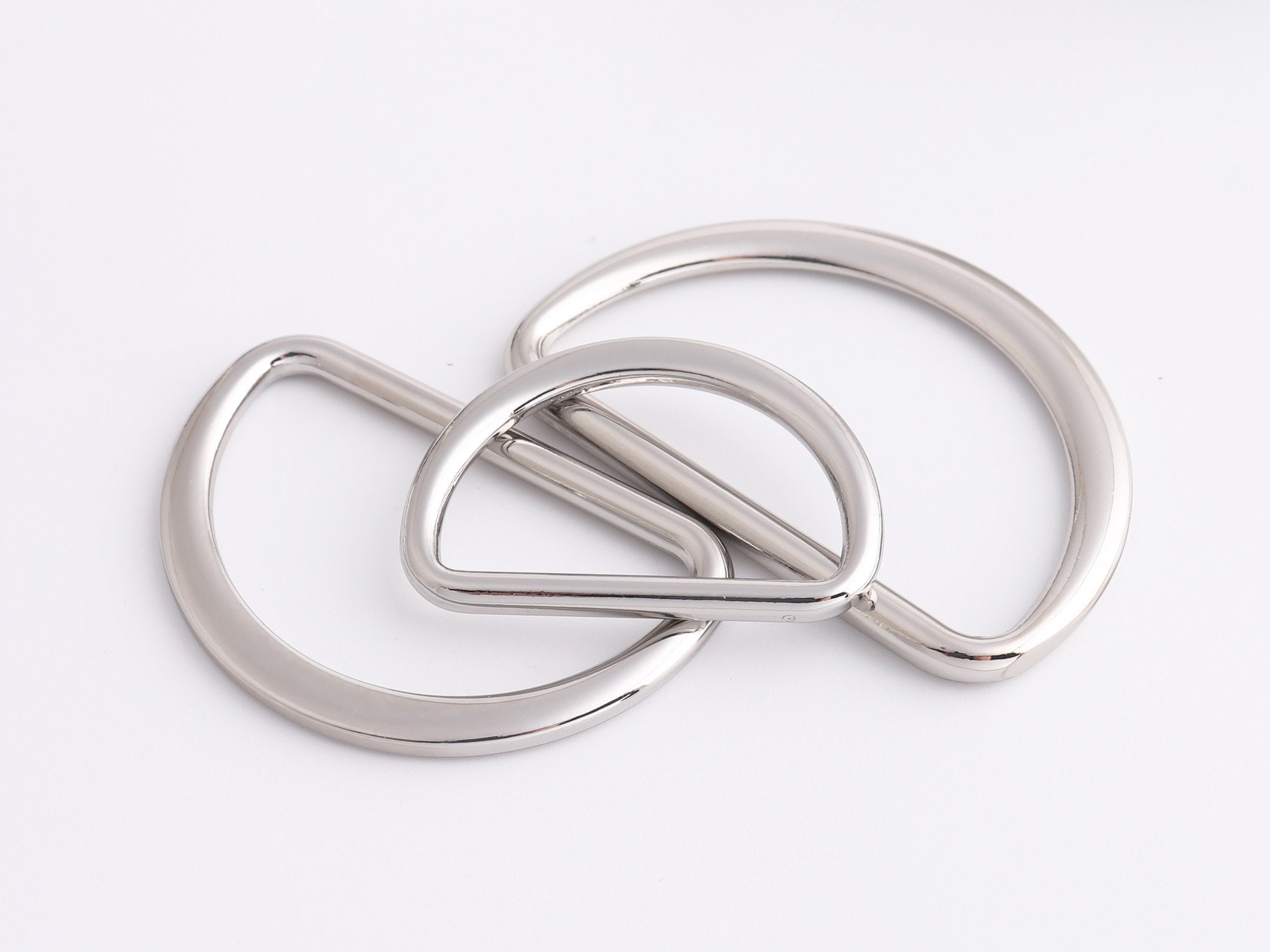 D Rings Purse Rings Strap Connector Rings D Ring Buckle Flat | Etsy