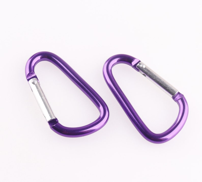 Carabiner Clips Carabiner Key Chain 4825mm Carabiner Keyring - Etsy