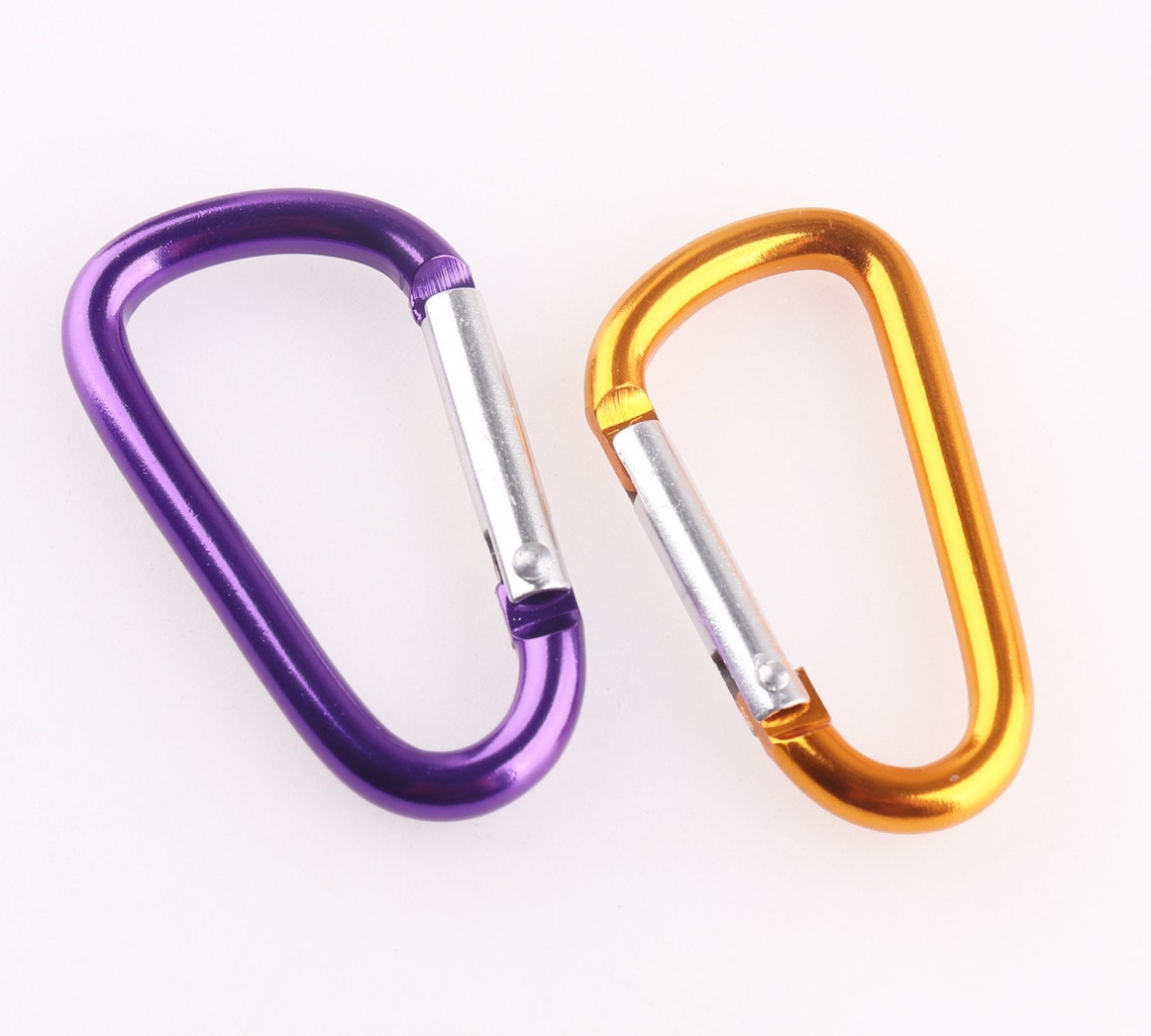 Carabiner Clips Carabiner Key Chain 4825mm Carabiner Keyring - Etsy