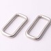 10pcs Rectangle Rings 1"inch Rectangular Buckles Purse Ring Strap ...