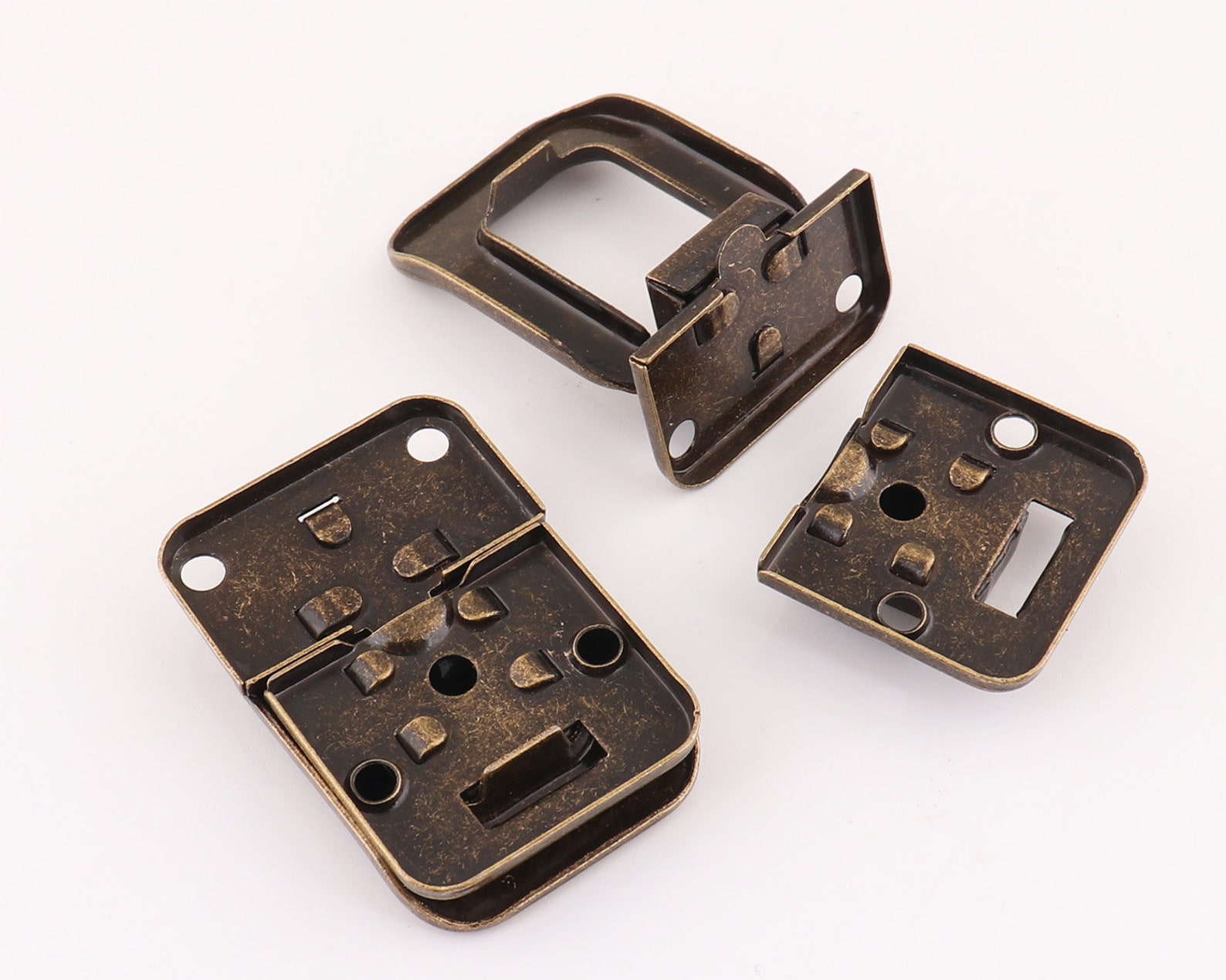 Purse Lock Bronze Clutch Bag Lock Rectangle Bag Hardware Latch - Etsy