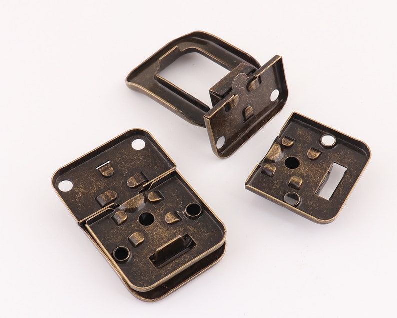 Purse Lock Bronze Clutch Bag Lock Rectangle Bag Hardware Latch - Etsy