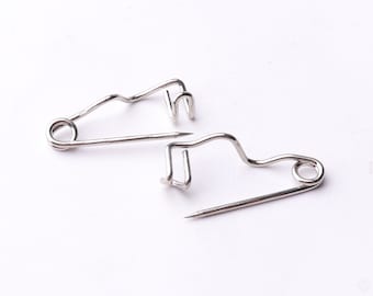 Silver Small Safety Pins Size 0 0.875 Inch 144 Pieces - Etsy