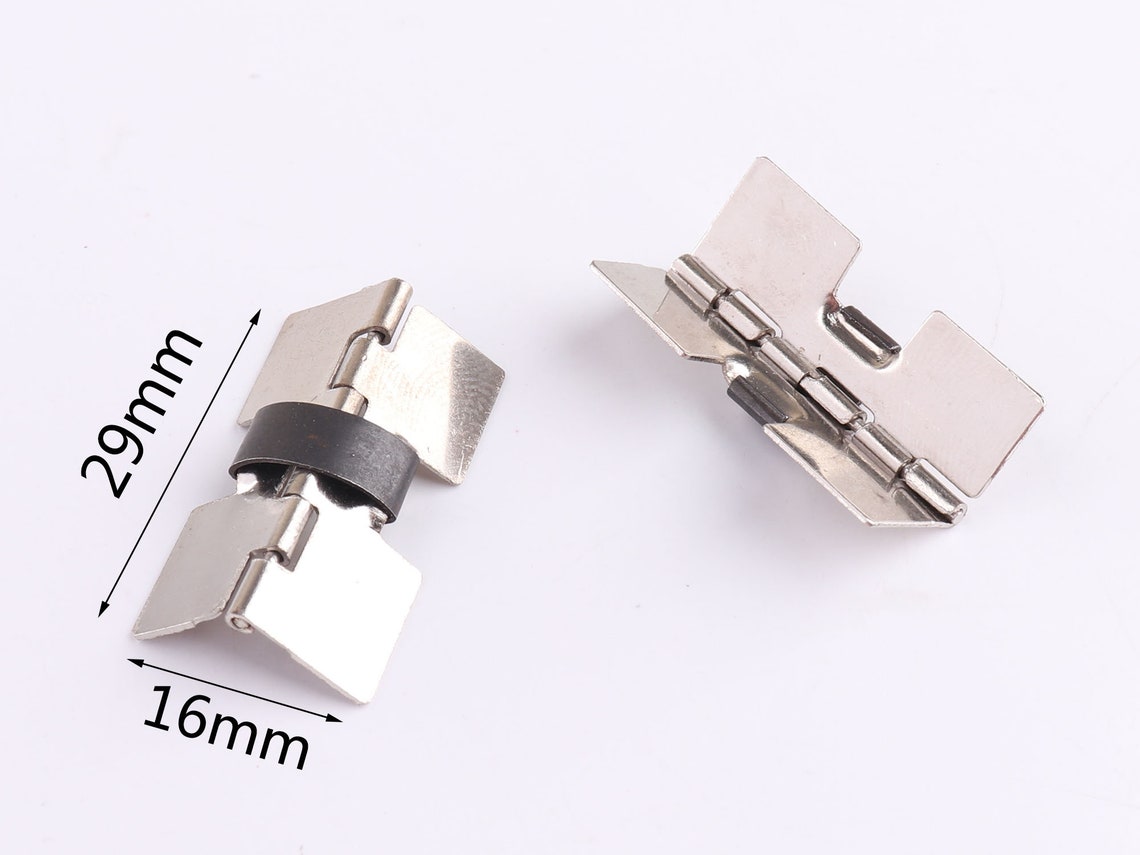 Sliver Spring Hinges Small Hinges Box Hinge Jewelry Box Hinge | Etsy