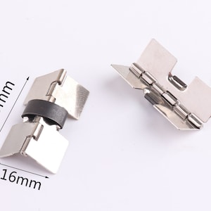 Sliver Spring Hinges Small Hinges Box Hinge Jewelry Box Hinge Support ...