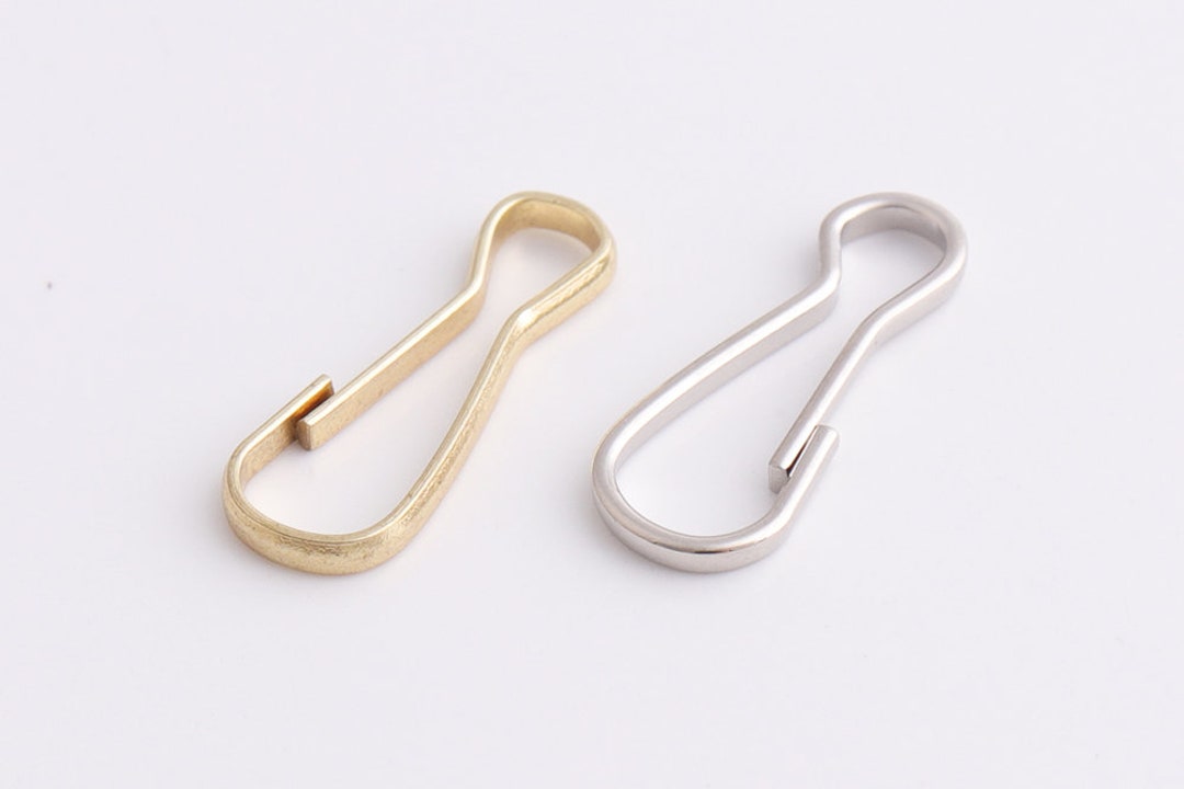 30pcs 20mm*18mm Silver Lanyard Clips Gold Lanyard Snap Clip Hooks ...