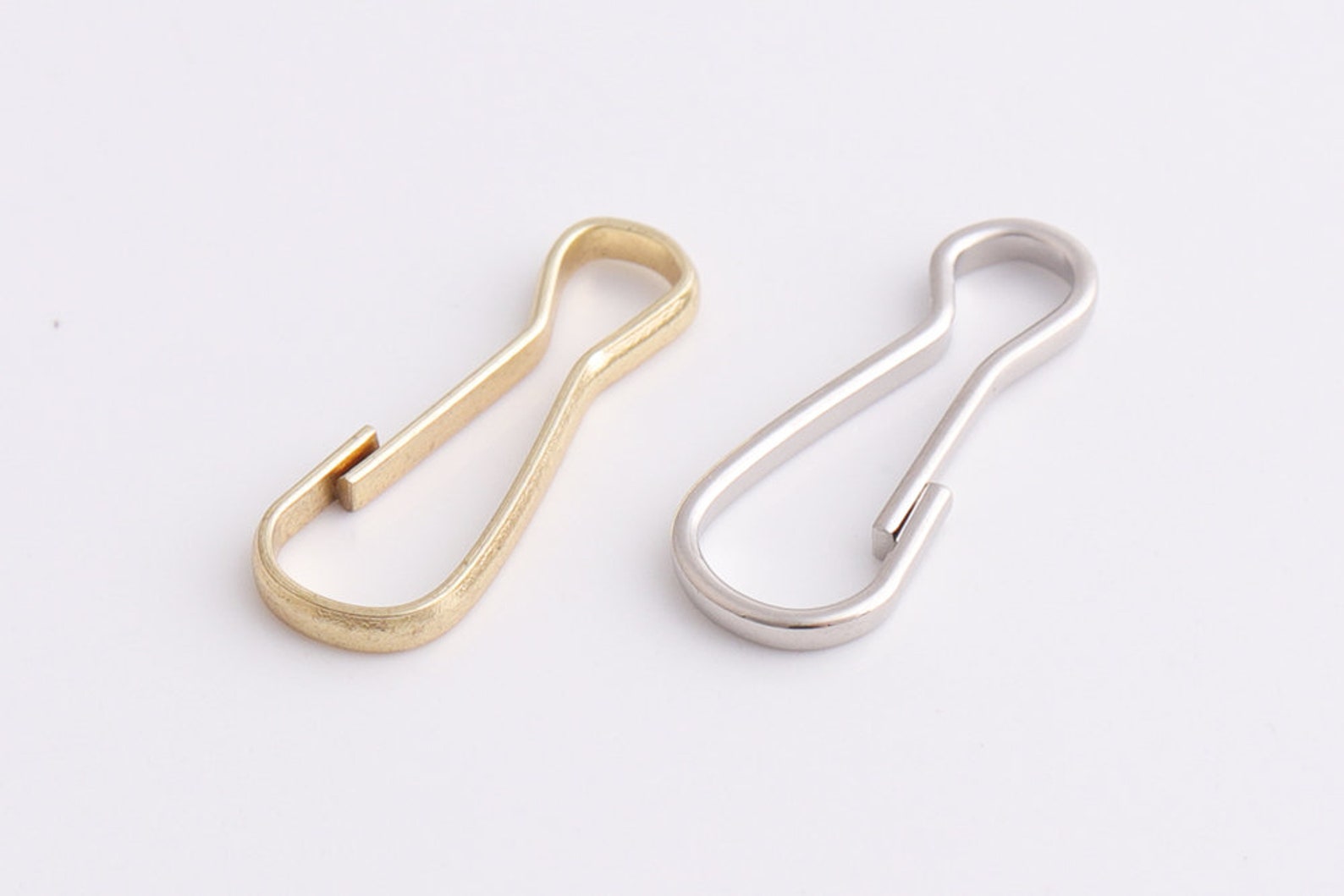 30pcs 20mm18mm Silver Lanyard Clips Gold Lanyard Snap Clip - Etsy
