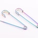 4pcs Rainbow Safety Pins 75mm Large Safety Pin Giant Safety - Etsy