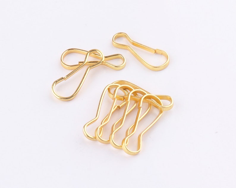 18mm Gold Snap Lanyard Clips Closure Carabiner Clasps Lanyard | Etsy