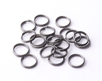 1450pcs/one Set Box 3 4 5 6 7 8 10mm 8 Colors Open Jump Rings Split Rings Link Loop for DIY ...