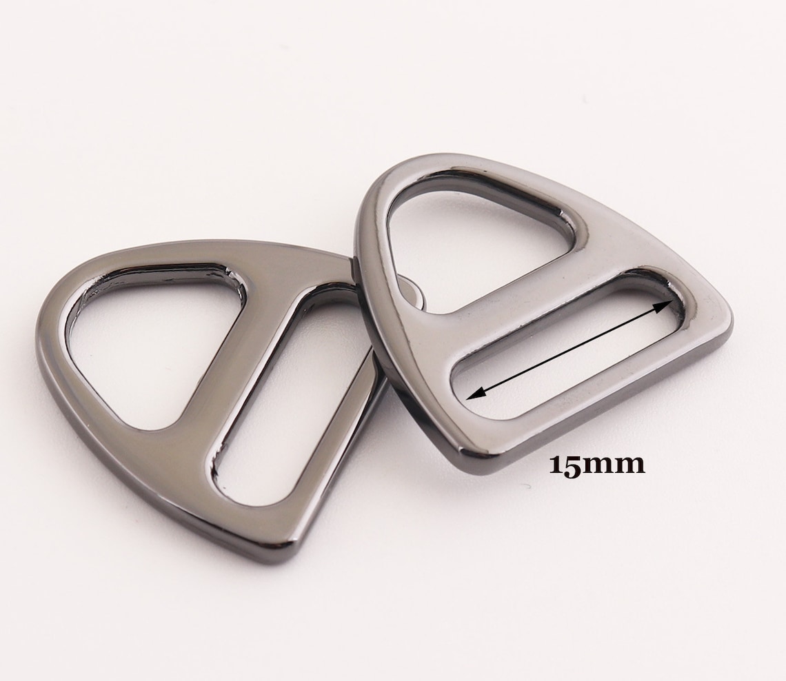 Gunmetal Adjuster Buckle 15mm Metal Slide Buckle Adjuster - Etsy