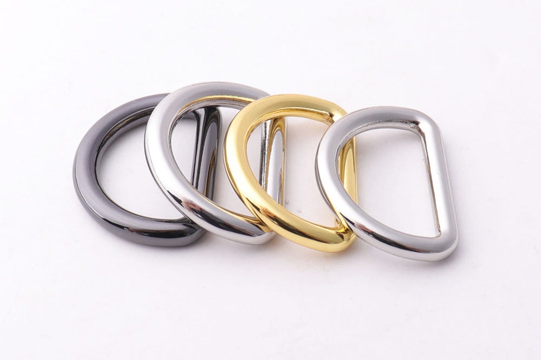 3/4inch19mm D-rings Findings D Ring Buckles Dee Rings Metal D Rings for ...