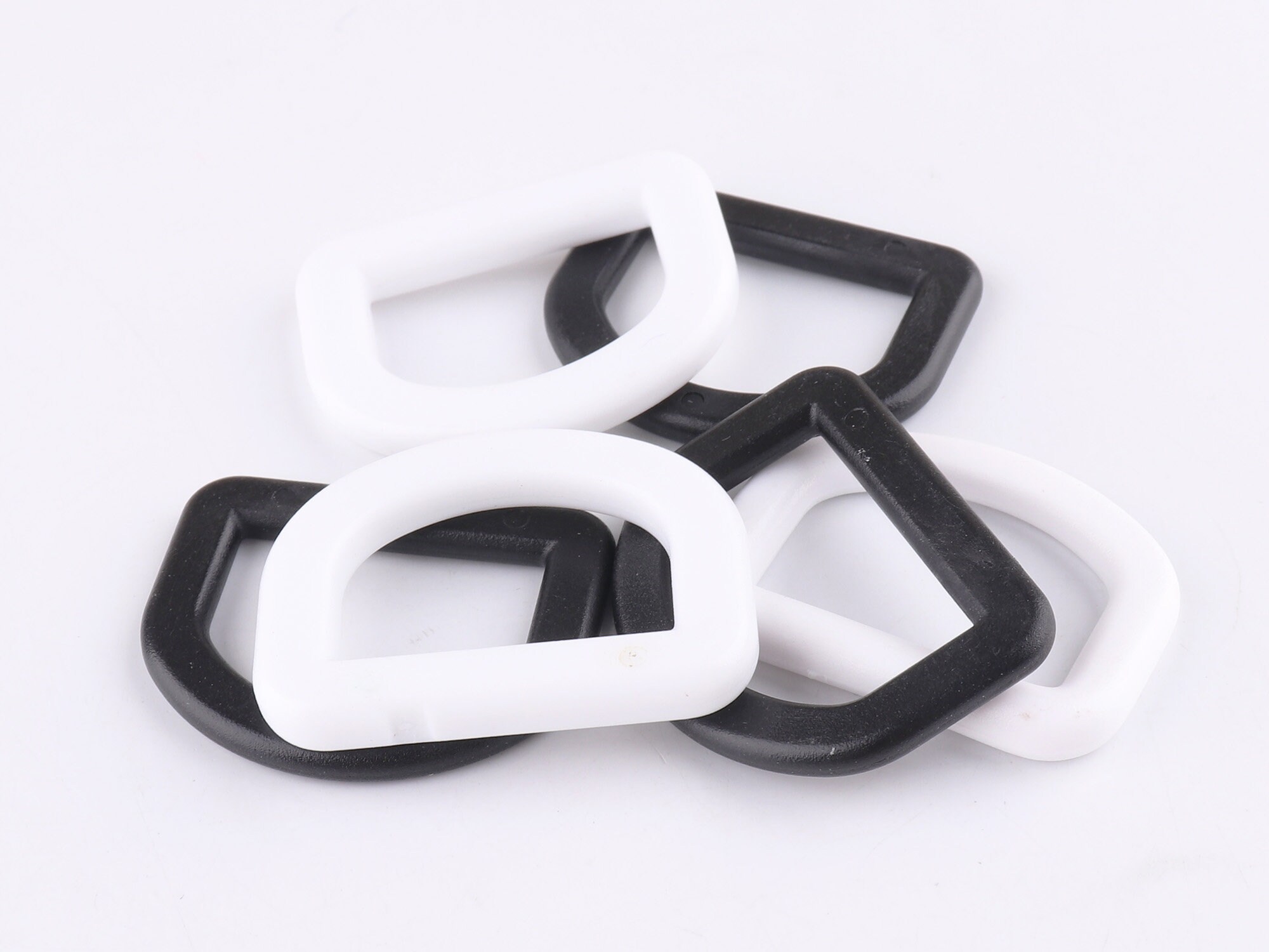 Plastic D Rings,d Shaped Buckles Strap D Rings Ribbon Dog Collar Ring ...