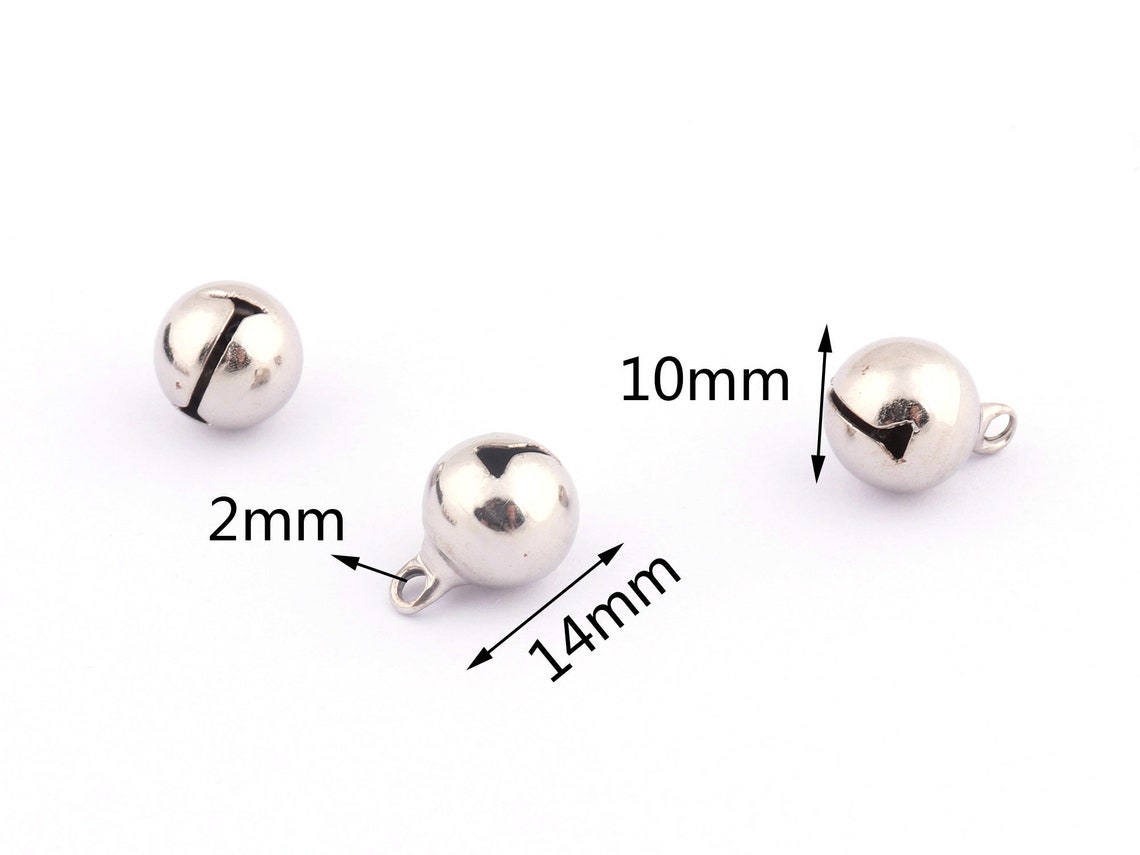 Bells Charms Round Bells Brass Bells Jingle Bells Christmas - Etsy