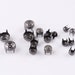Gunmetal Snap Fastener 21mm 23mm 25mm Gunmetal Snap Buttons Press Stud ...
