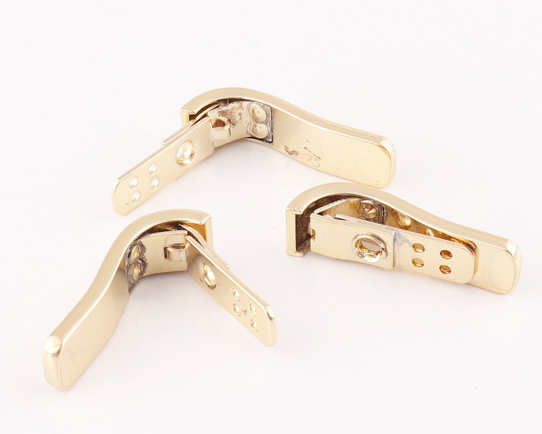 Clip badge or Spring Clips Clips à ressorts métalliques Clips - Etsy France