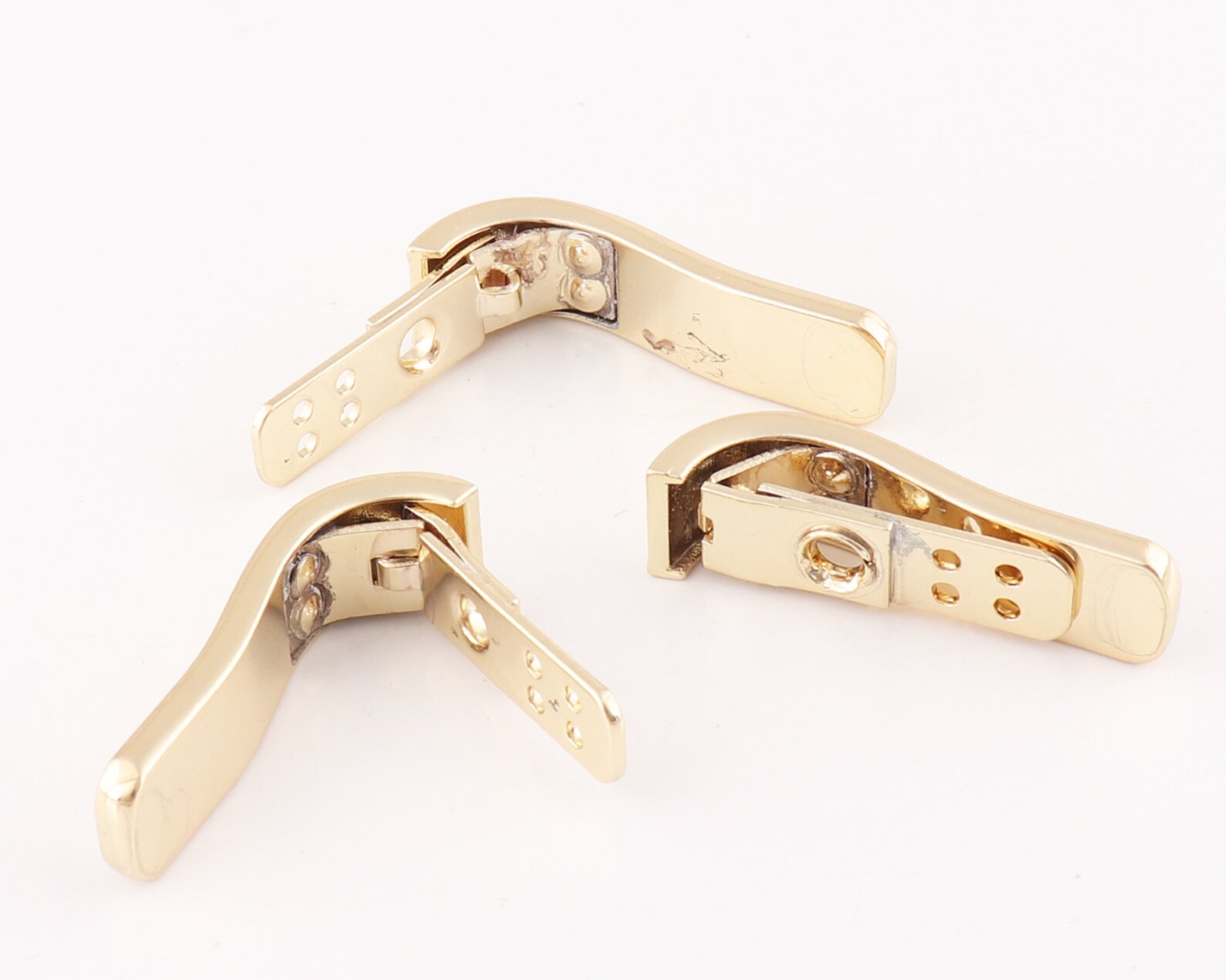 Clip badge or Spring Clips Clips à ressorts métalliques Clips - Etsy France