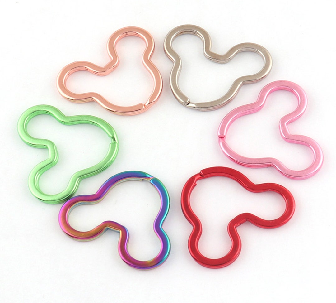 Bulk Jump Rings Split Ring Double Loop Rings Jewelry Split Keyrings ...