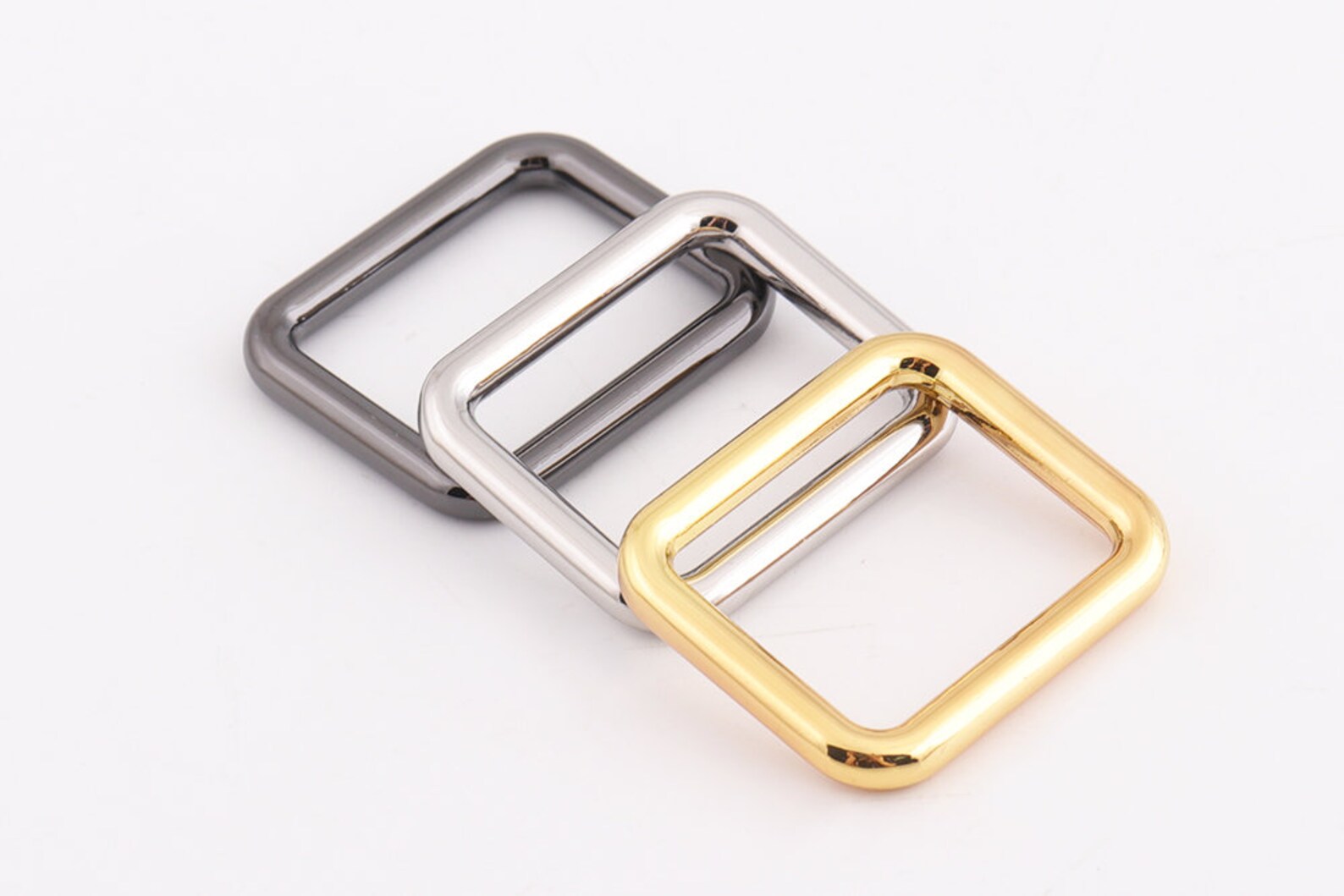 Rectangular Ring 20mm3/4 Strap Rectangle Ring Metal - Etsy