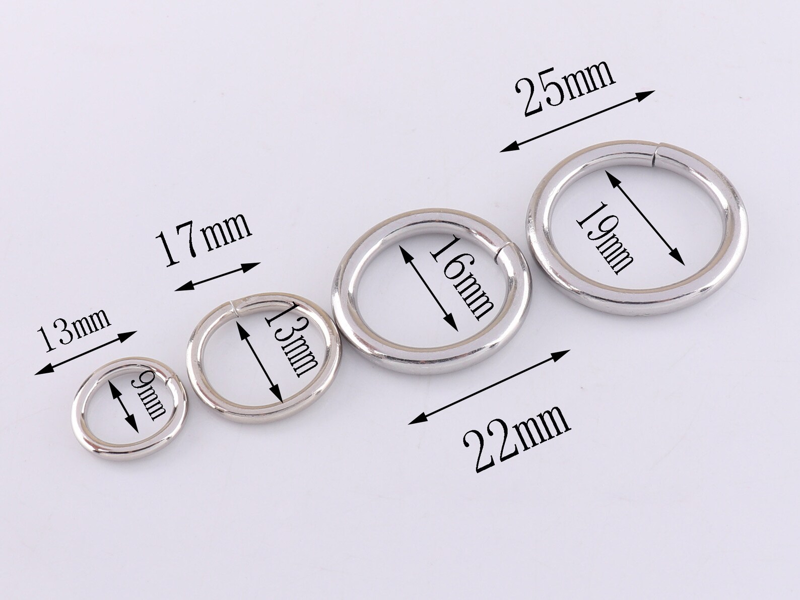 O Ring Buckle Seamed Belt Round Rings Purse Ring Bag Ring - Etsy