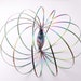 Flow Rings Rainbow/silver Kinetic Ring Spring Arm Slinky Flow Ring Toy ...