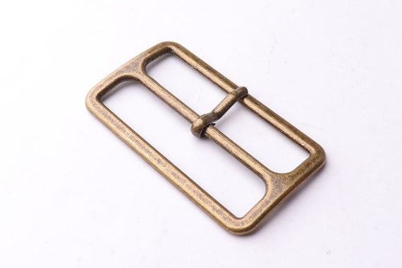 Bronze Pin Buckle Center Bar Buckle 6pcs 50mm Slide Buckle | Etsy