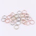 100pcs Bulk Split Rings 15mm Gold Silver Split Rings Jump Rings Double Loop Split Rings Bulk ...