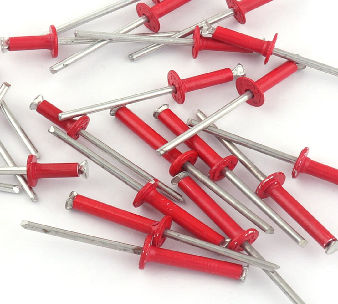 Rivet en aluminium Rivets rouges Rivets pop Rivets pop en aluminium ...