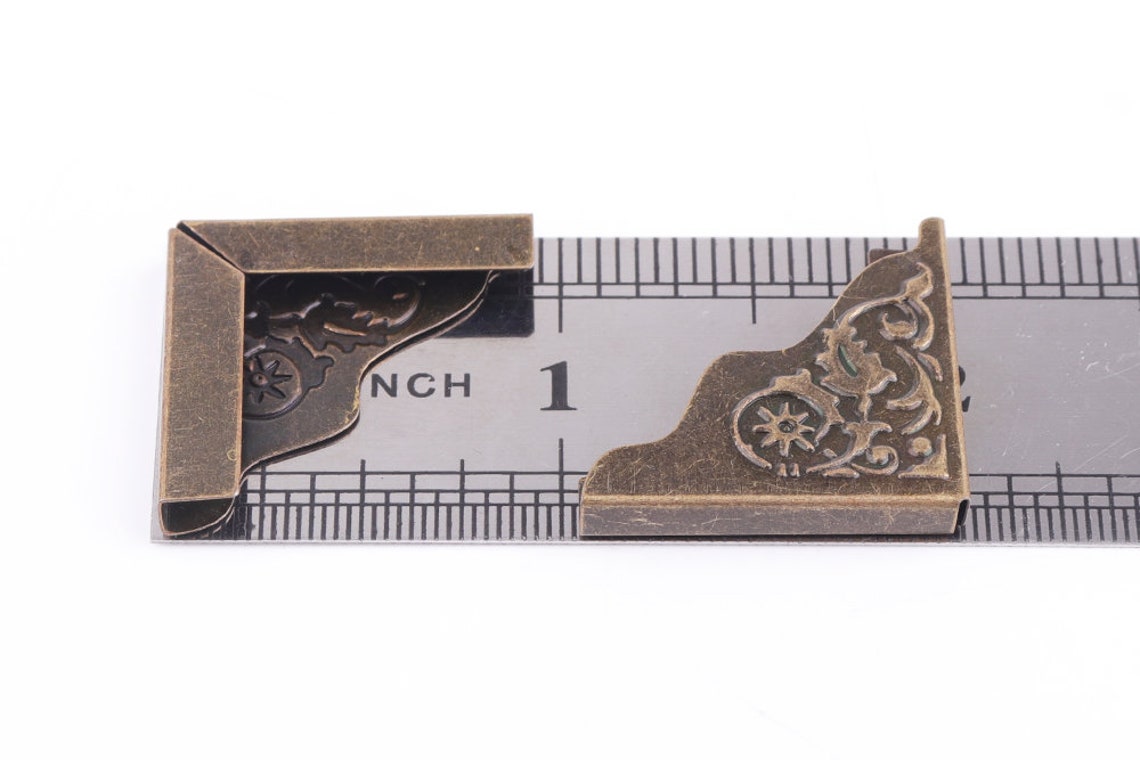 20pcs Bronze corner protector corners Metal Corners book | Etsy