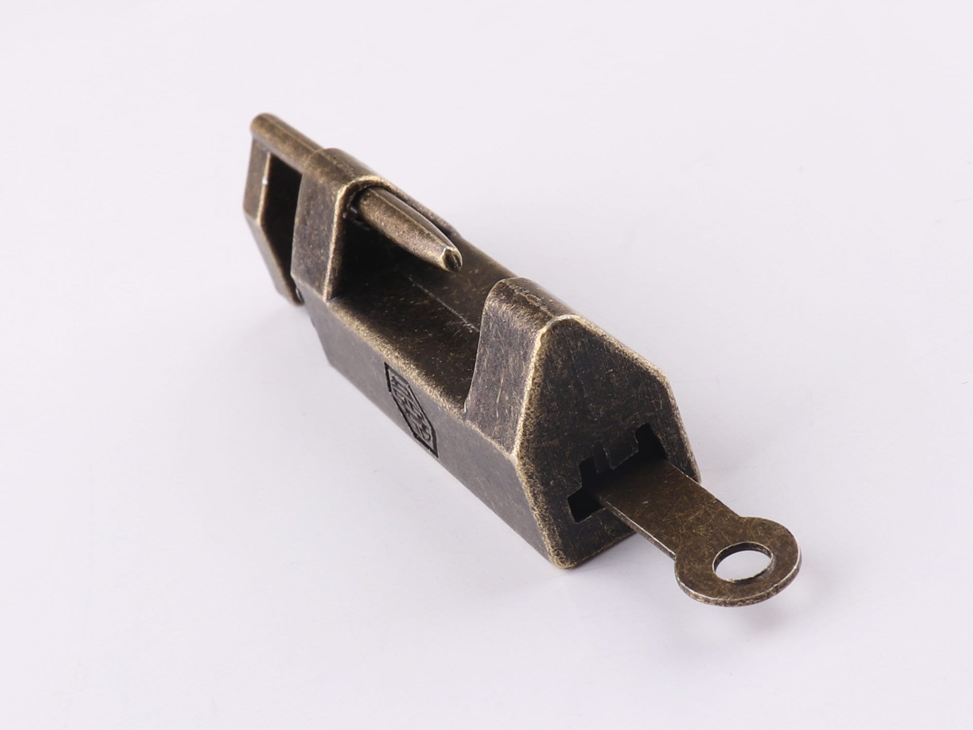 Vintage Chinese Lock With Keybronze Latch Lock Boxes Lock | Etsy