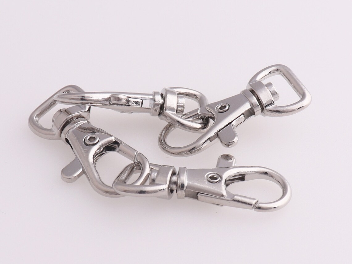 Swivel Clasps Snap Hook Metal Clasp Keychain Clasps Purse Strap Hook ...