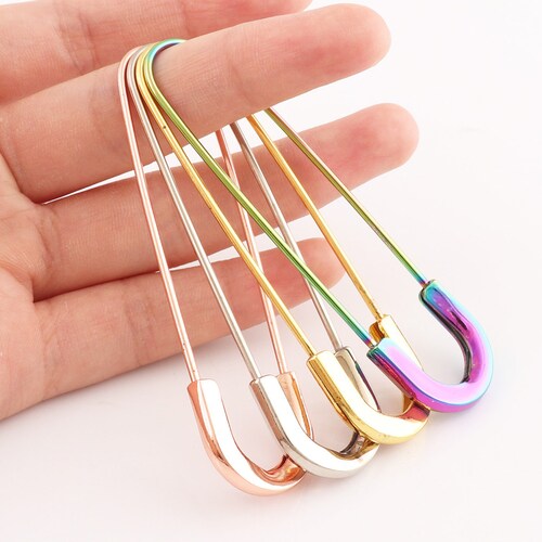 Safety Pins Big Pins Kilt Pin Brooches Large Kilt No Loops | Etsy