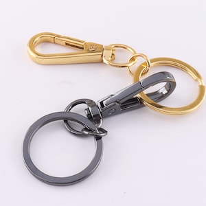 Keychains Key Rings Keychain With Lobster Swivel Clasps Snap Clip Hook ...