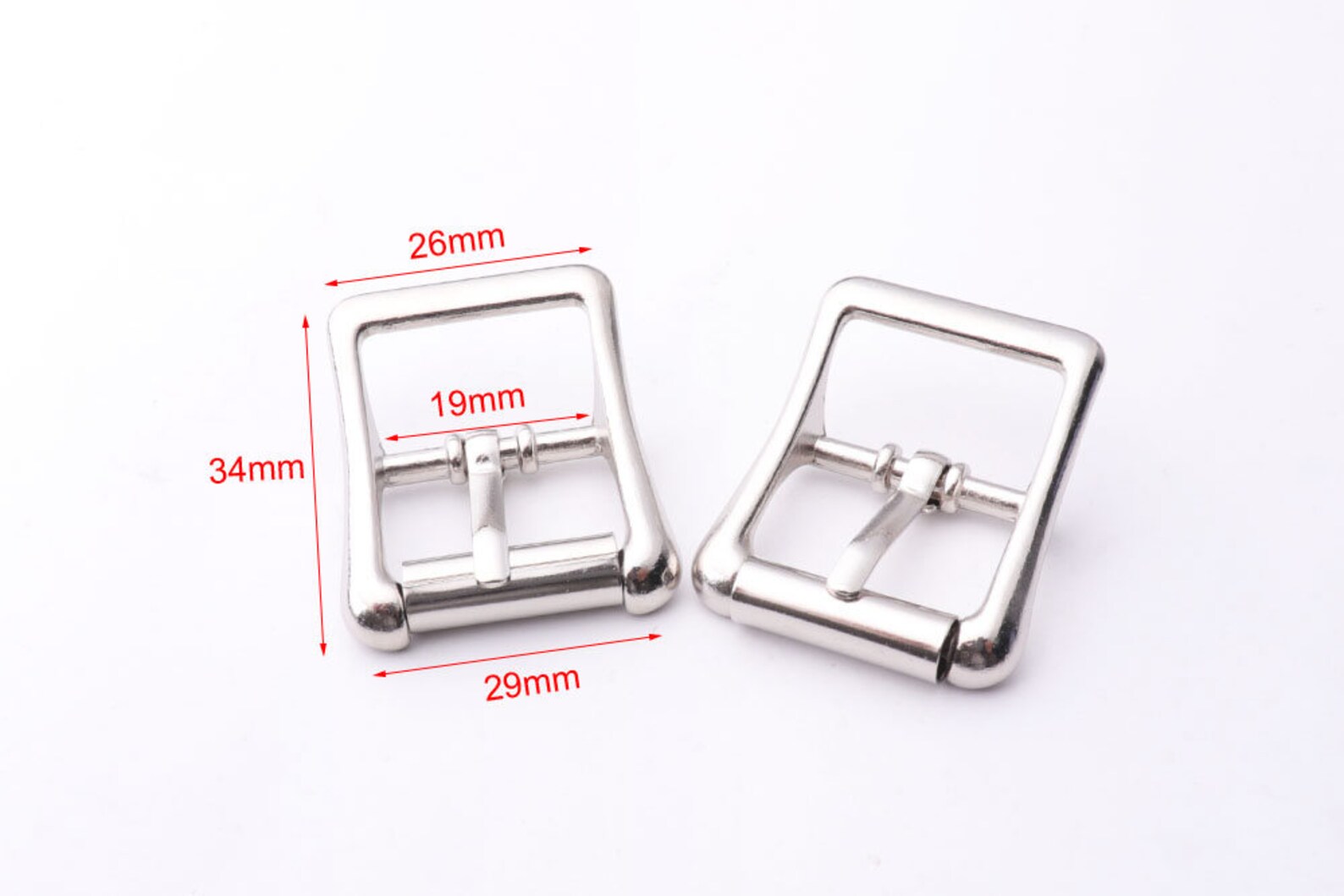 6pcs Silver Roller Buckle Pin Buckle Belt Buckle Strap Buckle | Etsy