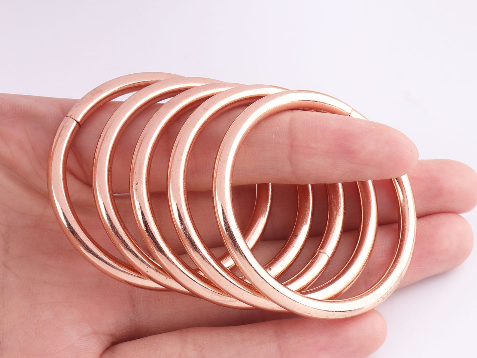 Big O Ring Seamed Round Ring Buckle Purse Ring Metal Loops | Etsy